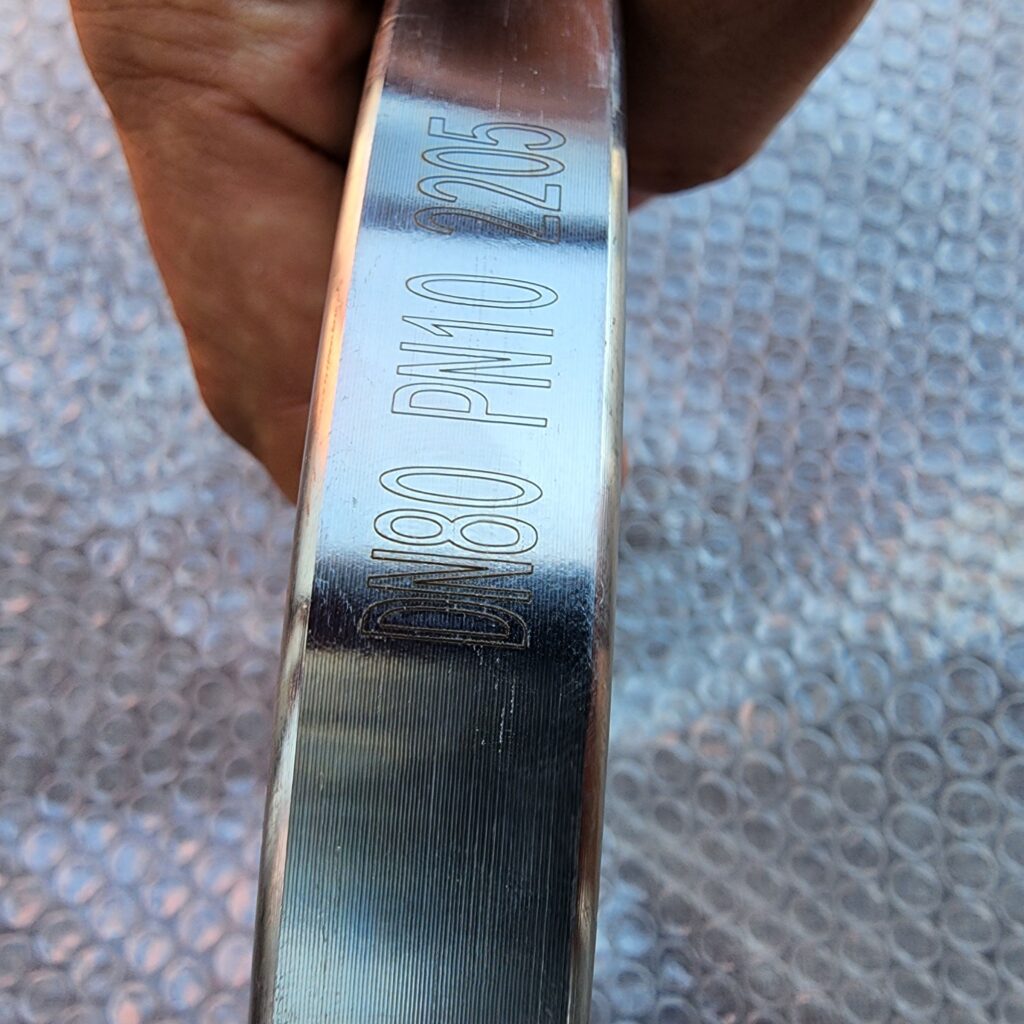 Duplex steel 2205 plate flange, DN80 PN10 – Duplex Stainless Steel ...